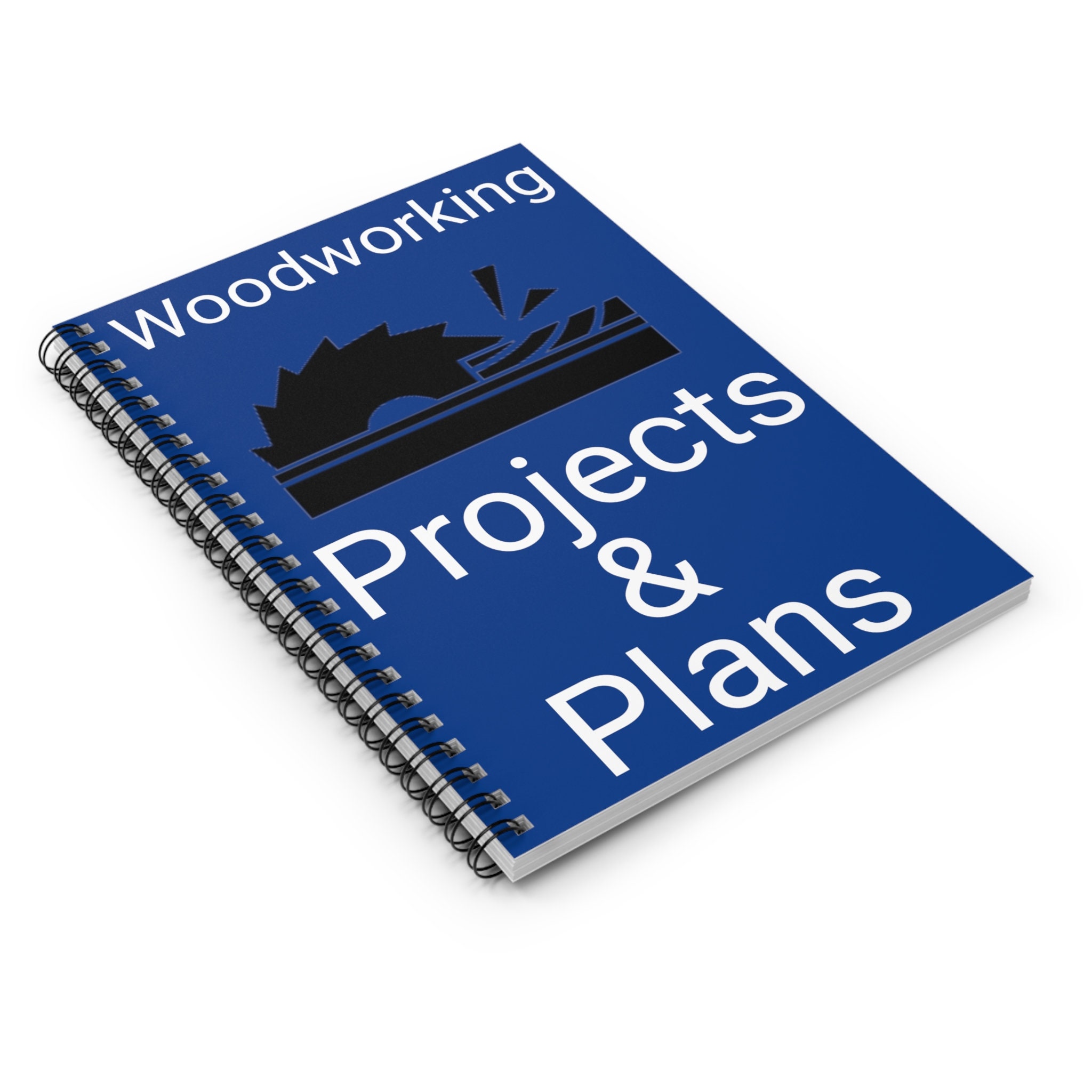 Woodworking Projects and Plans Spiral Notebook, Gift for Your Favorite ...