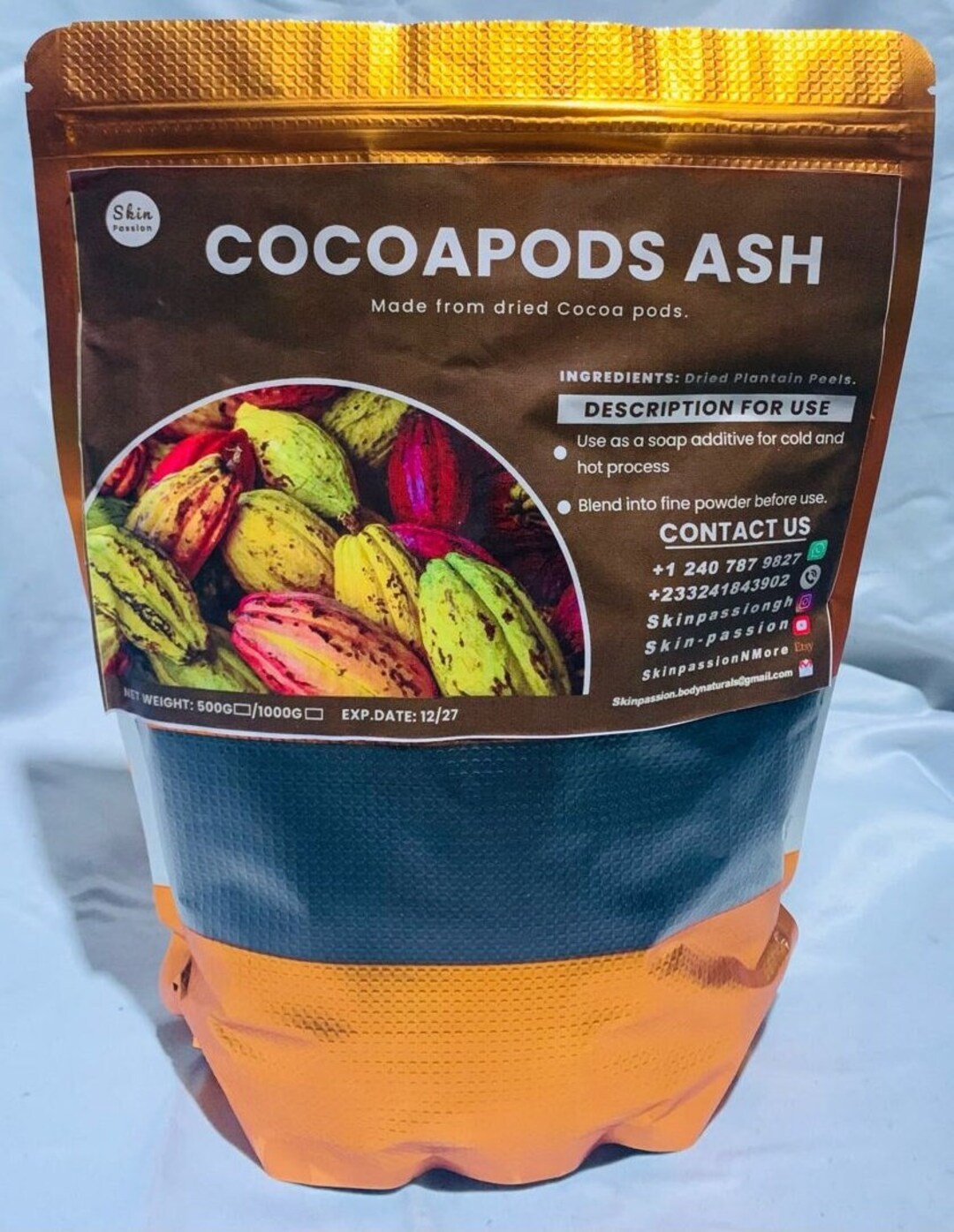 Cocoa Pod Ash - Etsy