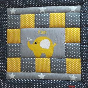 Baby blanket, quilt, Patchworkdecke, Krabbeldecke, Kinderdecke SOFORT ...