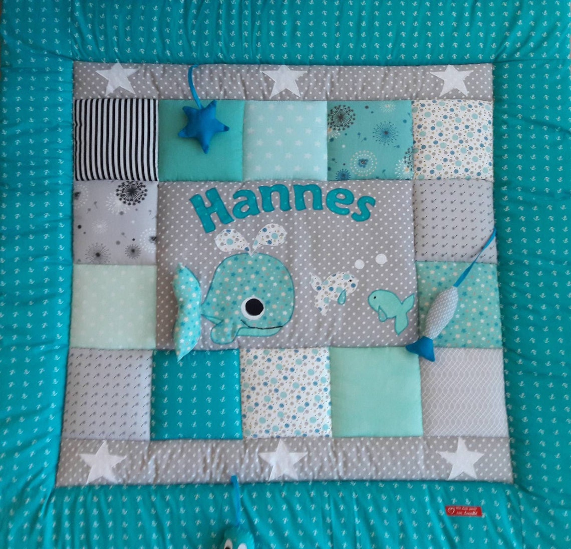Baby blanket quilt Patchworkdecke Krabbeldecke Kinderdecke - Etsy.de