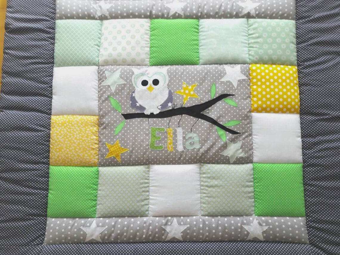 Baby blanket quilt Patchworkdecke Krabbeldecke Kinderdecke - Etsy.de