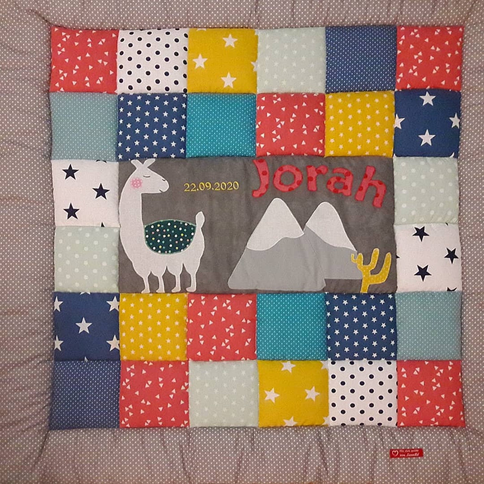 Baby blanket quilt Patchworkdecke Krabbeldecke Kinderdecke - Etsy
