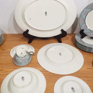 Lot of 34 Pieces Vintage Castleton China Lace Dishware Dishes ...