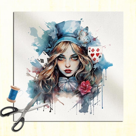 Baralho Rainha De Copas Alice No Pais Das Maravilhas
