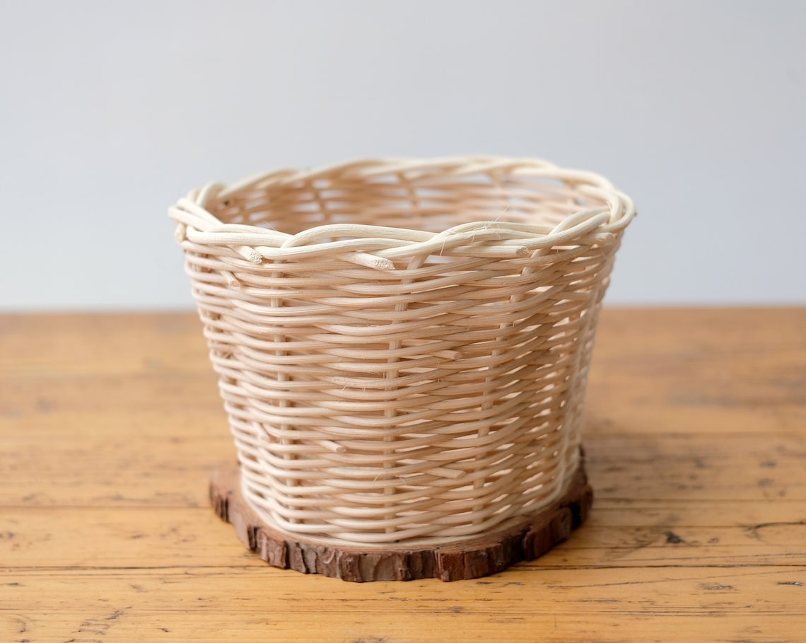 Basket Making Kit Small Basket DIY Craft Kit Handmade | Etsy