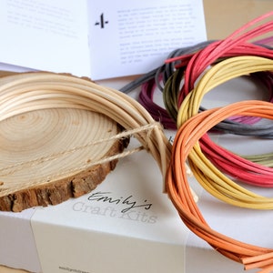 Basket Making Kit - Small Basket | DIY | Craft Kit | Handmade | Gift - Etsy