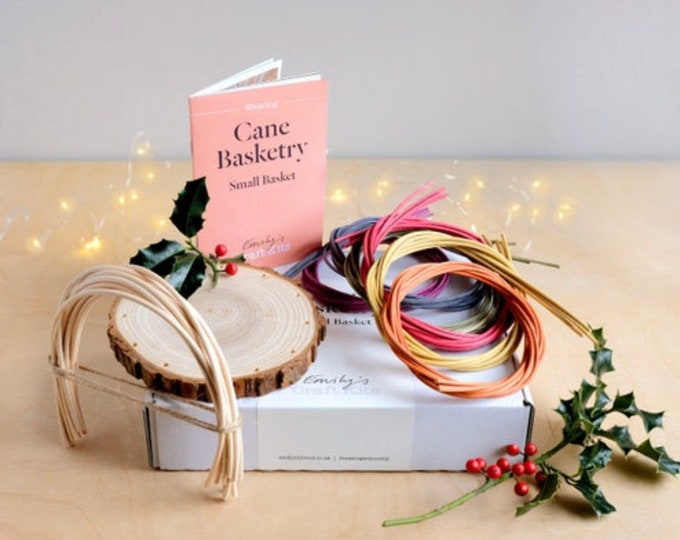 Basket Making Kit Small Basket DIY Craft Kit Handmade Gift - Etsy