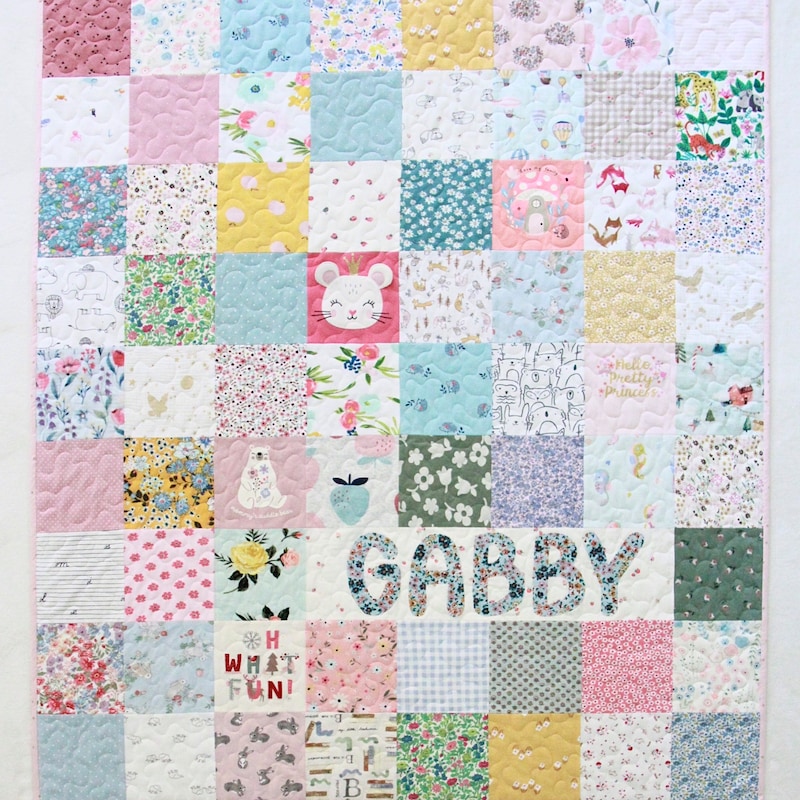 Name Quilt - Etsy