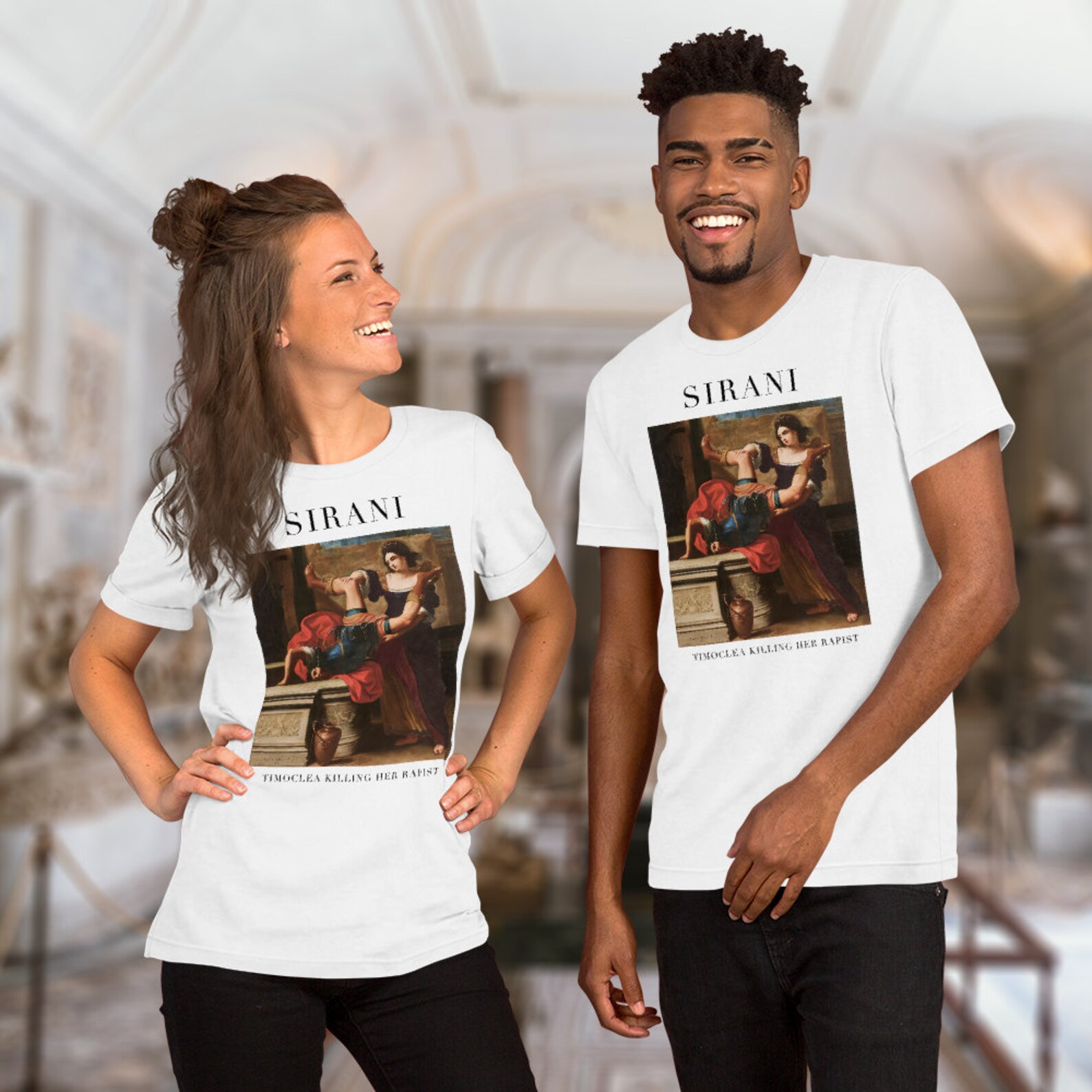 Timoclea Sirani Painting Unisex T-shirt Art T-shirt Fine | Etsy