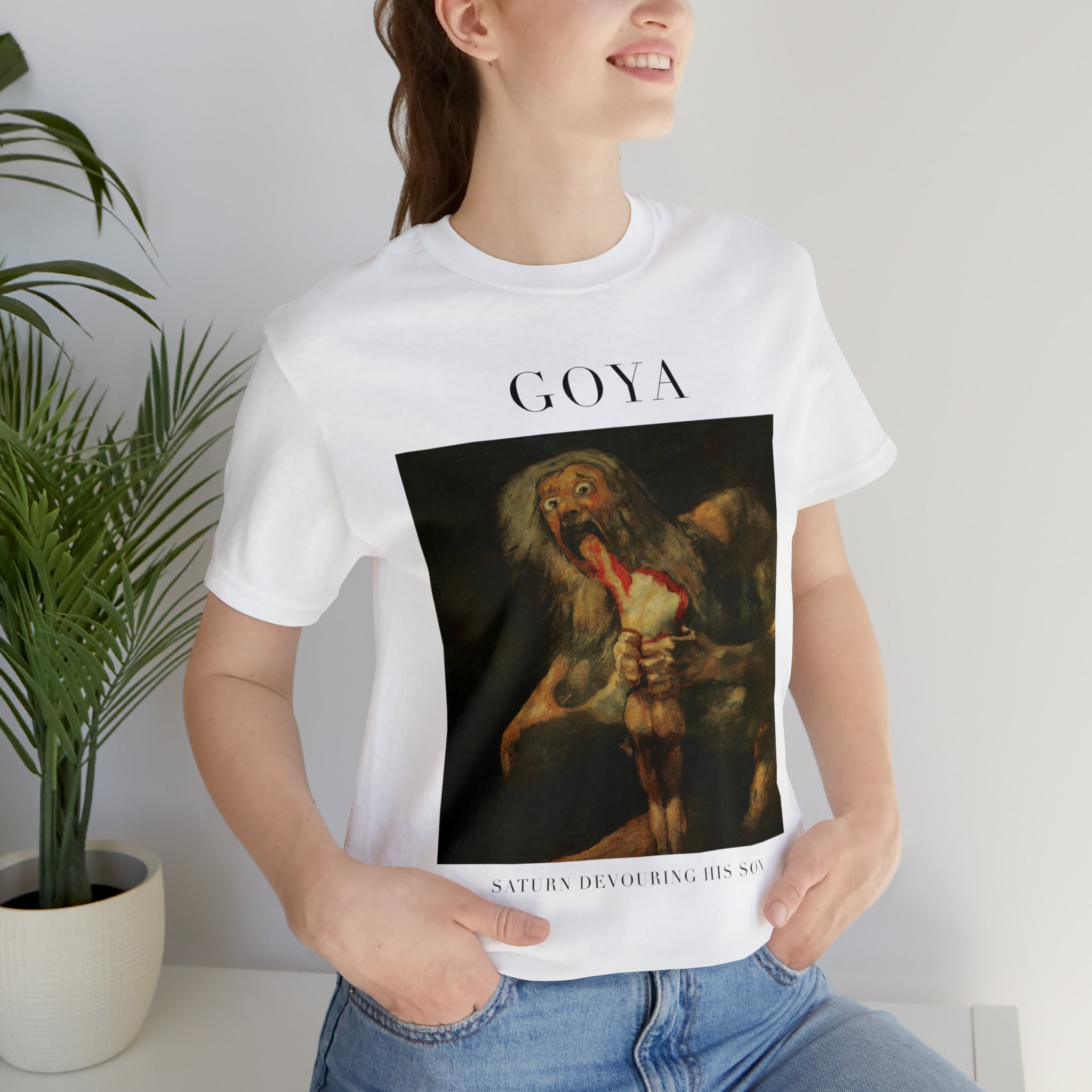Goya Saturn Devouring His Son T-shirt, Romantic Art Tee - Etsy