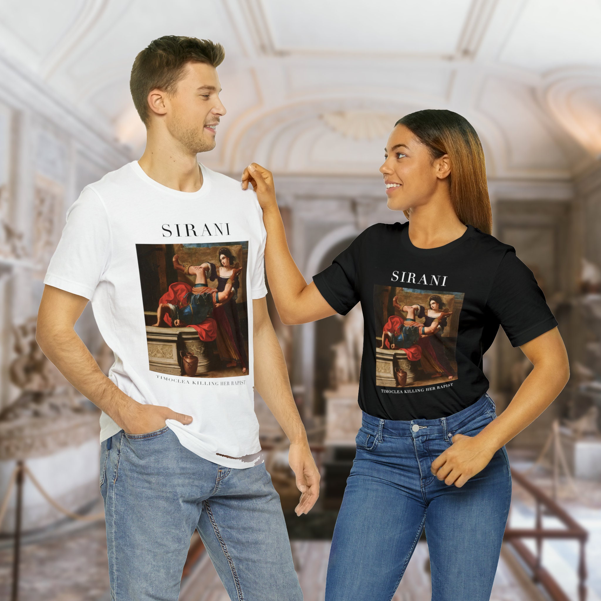 Timoclea, Sirani Painting, Unisex T-shirt, Art T-shirt, Fine Art, Art ...