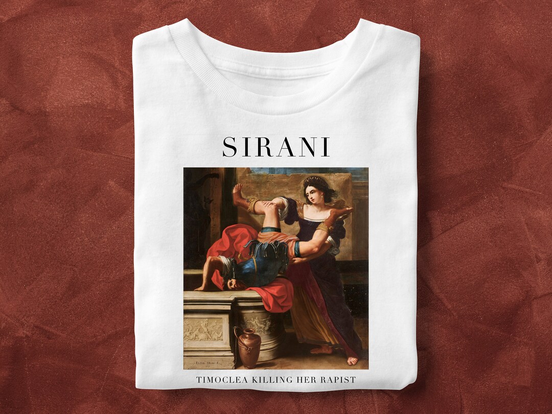 Timoclea, Sirani Painting, Unisex T-shirt, Art T-shirt, Fine Art, Art ...