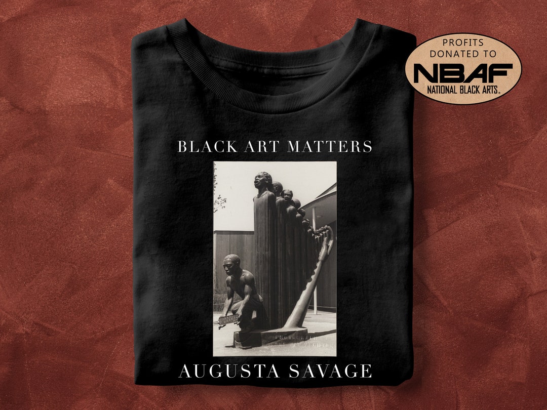 Augusta Savage, Black Art Matters, Unisex T-shirt, Art T-shirt, Fine ...