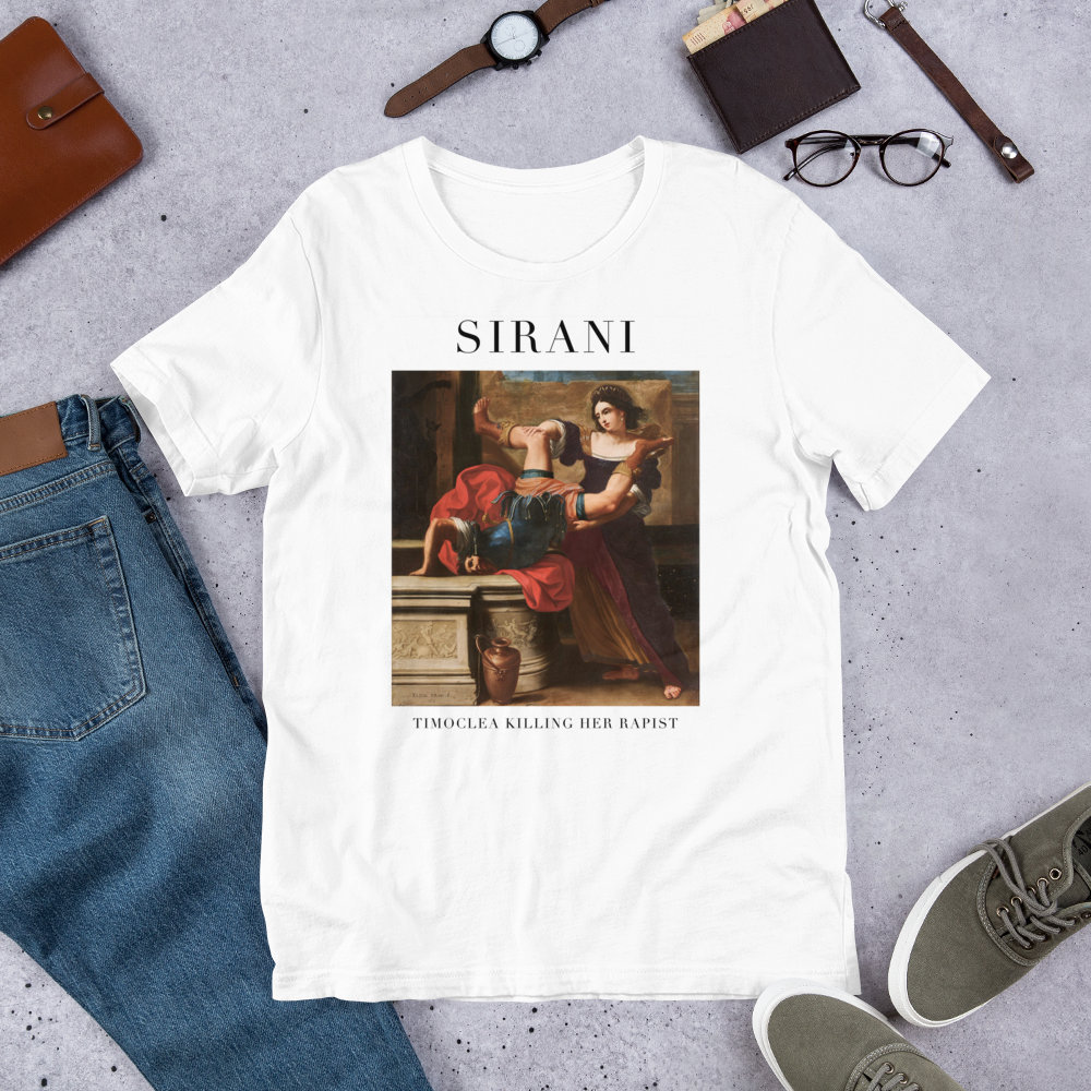 Timoclea, Sirani Painting, Unisex T-shirt, Art T-shirt, Fine Art, Art ...