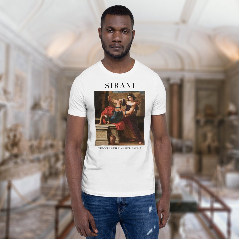 Timoclea Sirani Painting Unisex T-shirt Art T-shirt Fine | Etsy