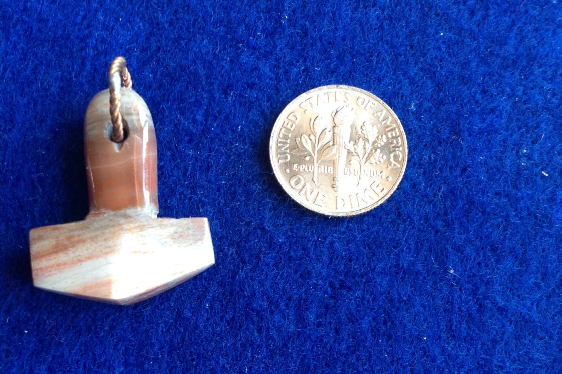 Petrified Wood Thor's Hammer - Etsy