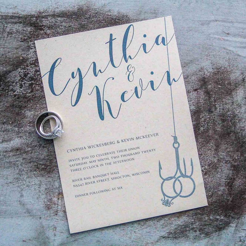 Fishing Wedding Invitation - Etsy