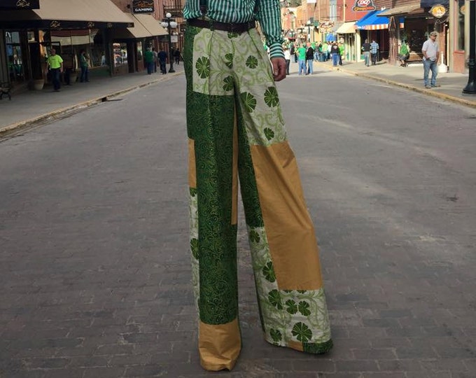 Patchwork Stilt Pants - Etsy
