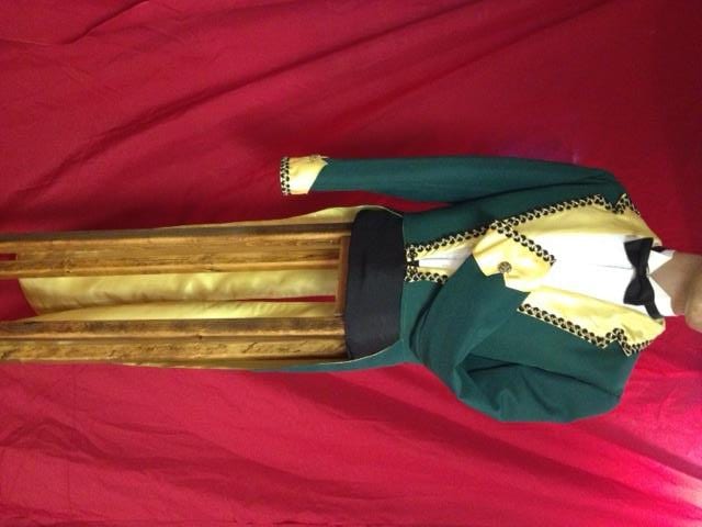 Green Stilt Walker Coat With Tails - Etsy