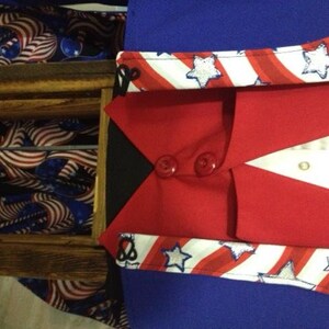 Uncle Sam Costume Coat With Tails - Etsy