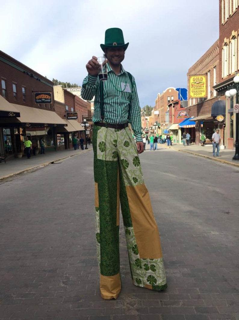 Patchwork Stilt Pants - Etsy