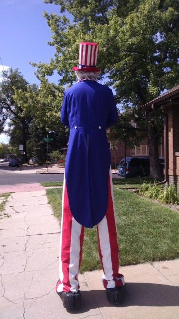 Uncle Sam Costume Coat With Tails - Etsy