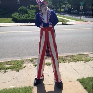 Uncle Sam Costume Coat With Tails - Etsy