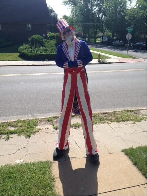 Uncle Sam Costume Coat With Tails - Etsy