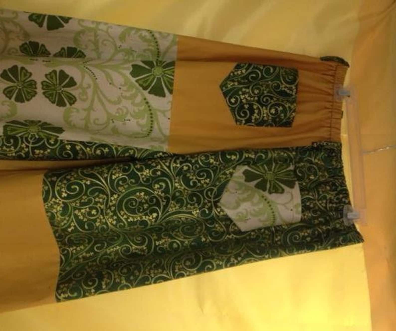 Patchwork Stilt Pants - Etsy