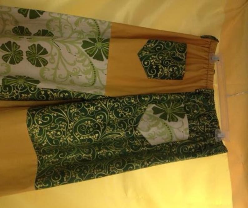 Patchwork Stilt Pants - Etsy
