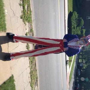 Uncle Sam Costume Coat with Tails | Etsy