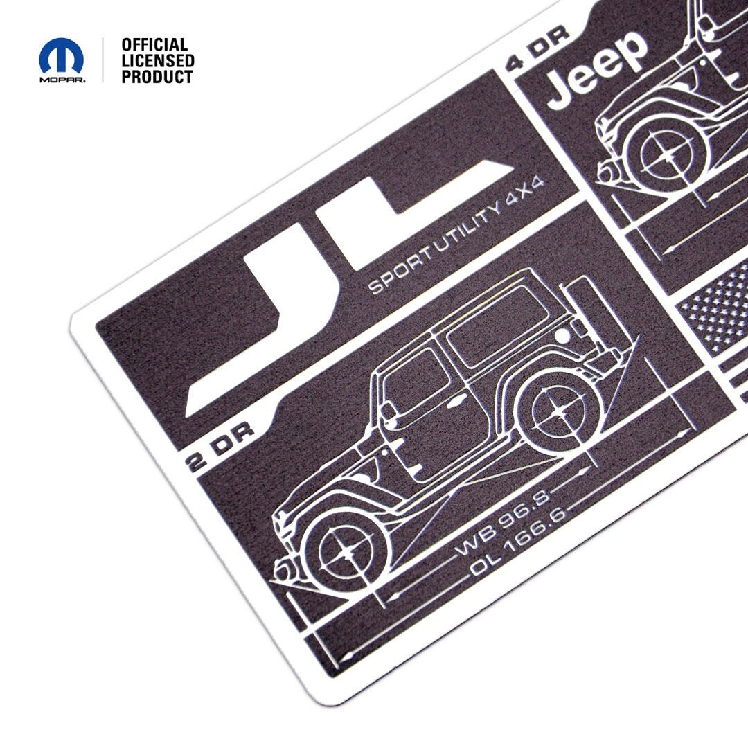 Jeep® Wrangler JL/JLU - Data Plate - Etsy