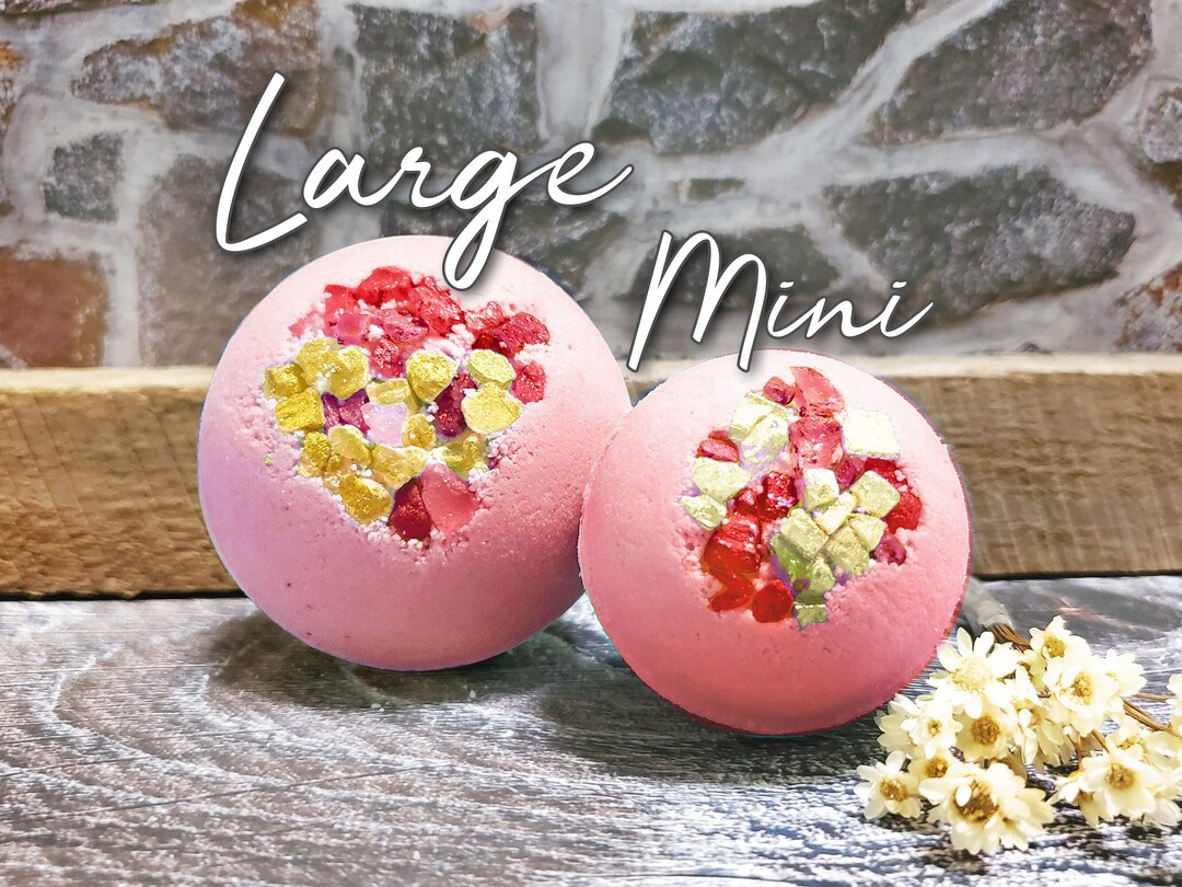 Large BUBBLE Bath Bombs 5oz, Large Goat Milk Bath Bomb, Big Natural ...