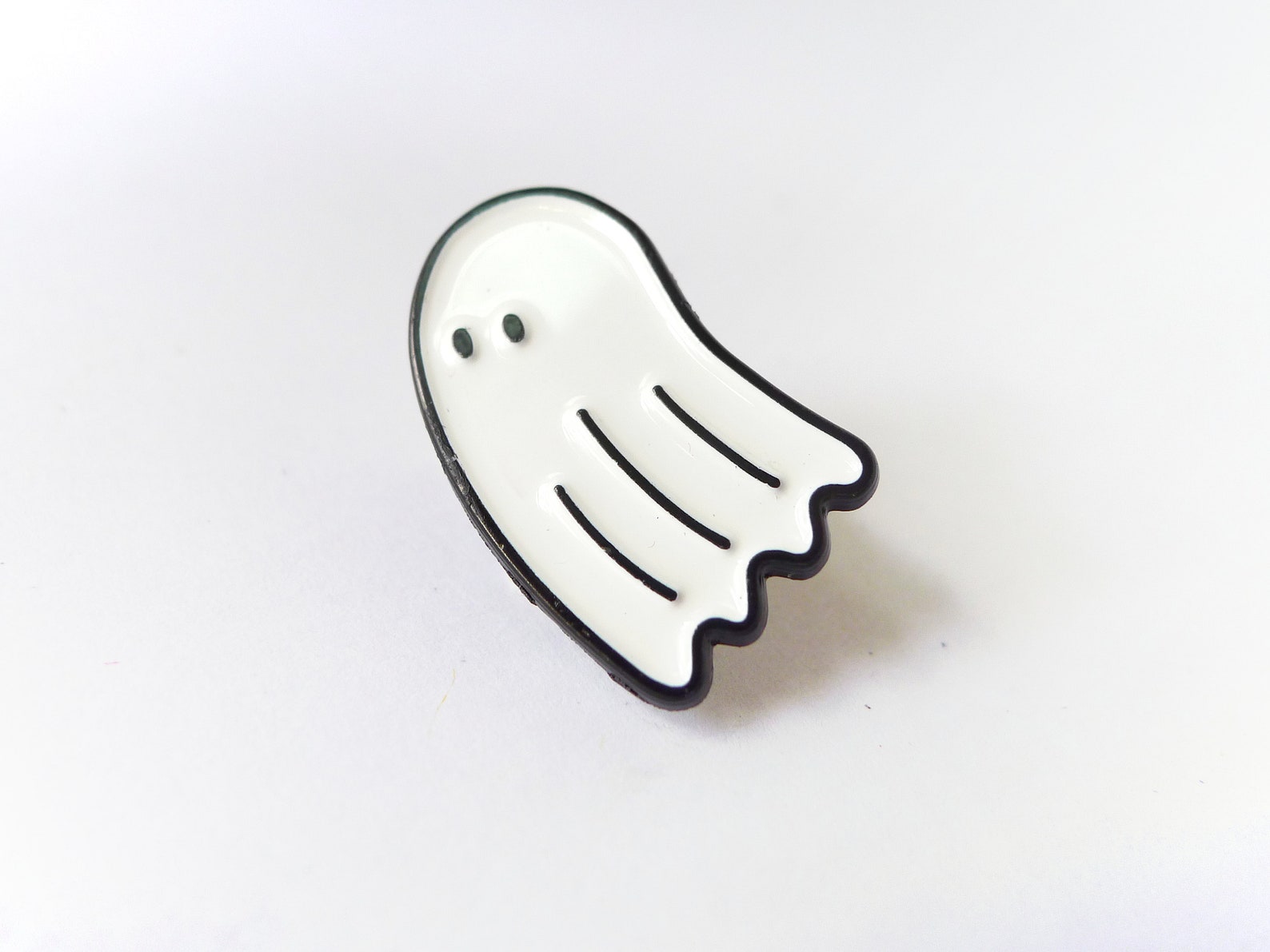 Ghost Pin / Spooky Enamel Pin | Etsy
