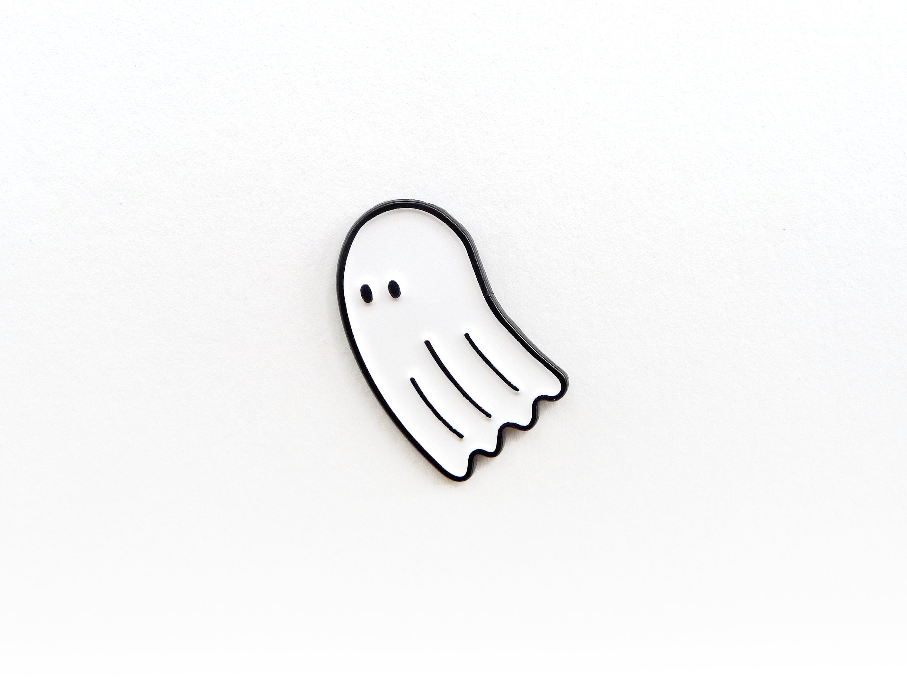 Ghost Pin / Spooky Enamel Pin | Etsy