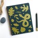 Forest Floor Coil Notebook / Coil Bound Notepad / Lined or Blank Spiral ...