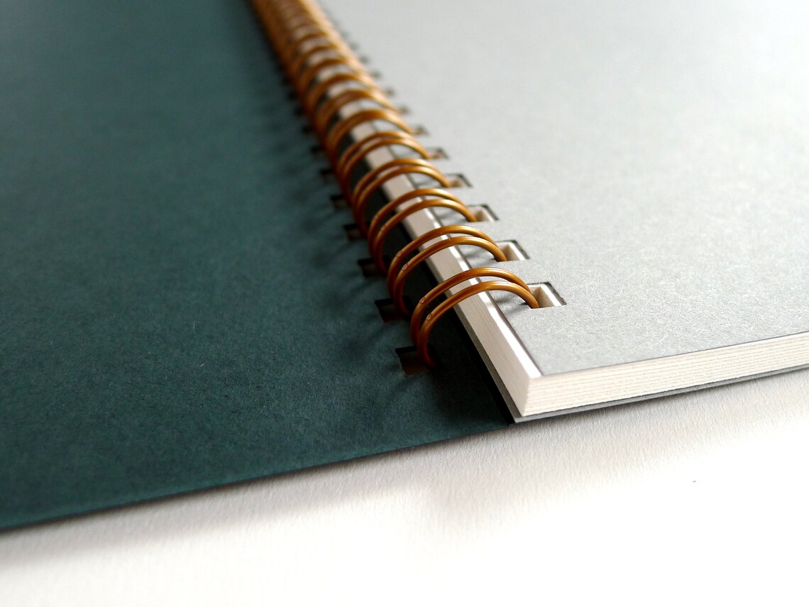 Forest Floor Coil Notebook / Coil Bound Notepad / Lined or | Etsy