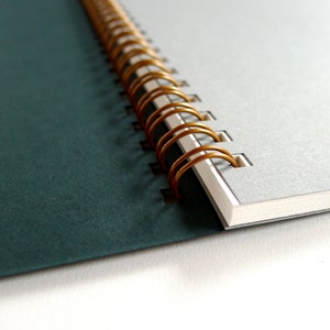 Forest Floor Coil Notebook / Coil Bound Notepad / Lined or Blank Spiral ...