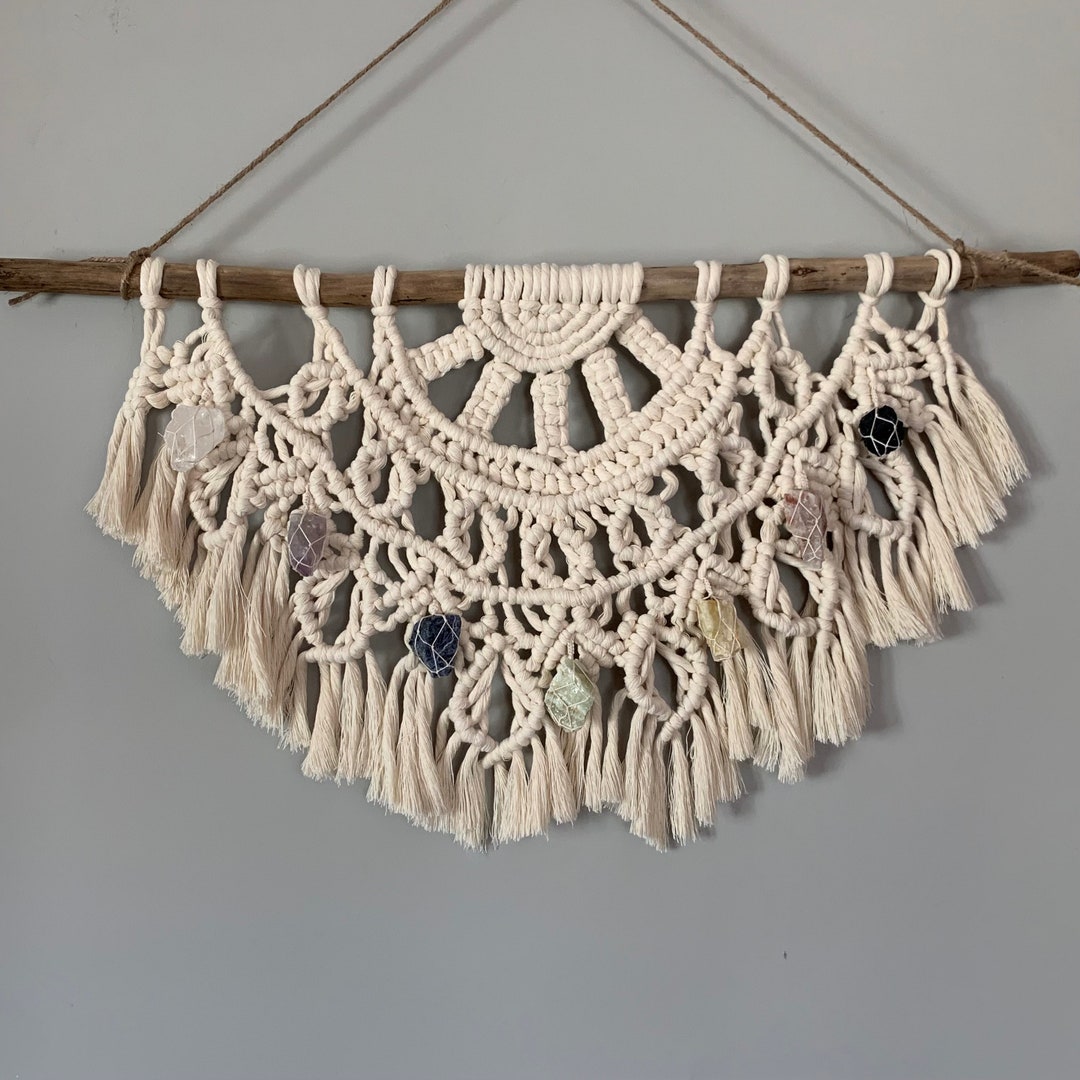 Chakra Macrame Mandala Wall Hanging Chakra Balancing Chakra Healing ...