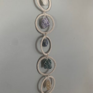 Chakra Macrame Wall Hanging Chakra Balancing Chakra Healing Boho Wall ...