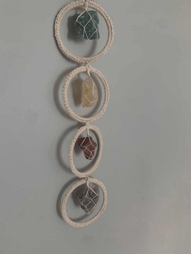Chakra Macrame Wall Hanging Chakra Balancing Chakra Healing Boho Wall ...