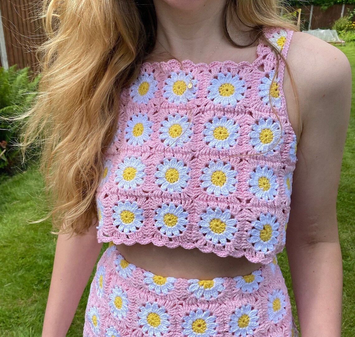 Daisy Co-ord Top Crochet Pattern - Etsy