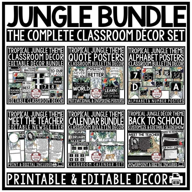 Classroom Decor Bundle - Etsy