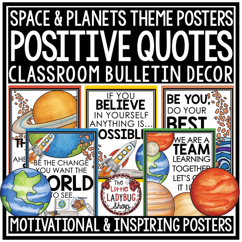 Space Theme Classroom Decor Bundle | Outer Space Theme Class Decor ...