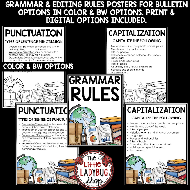 Writing Process Pencil Poster | Back to School Bulletin Board | Giant ...