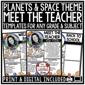 Space Theme Classroom Decor Bundle | Outer Space Theme Class Decor ...