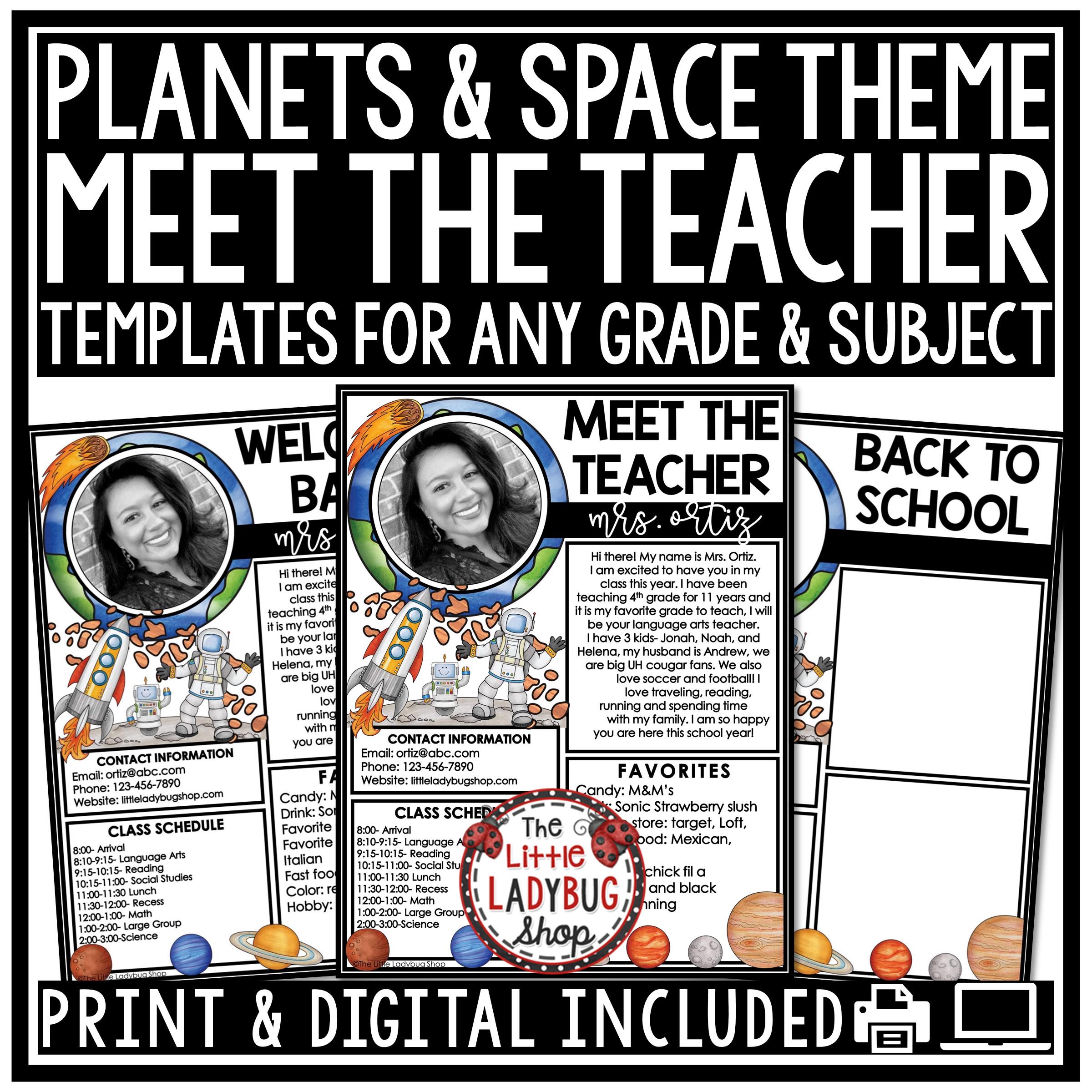 Space Theme Classroom Decor Bundle | Outer Space Theme Class Decor ...