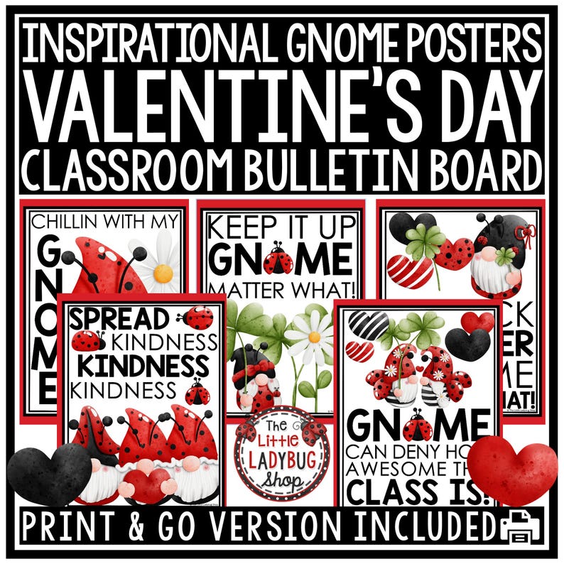 Valentine's Day Posters Bulletin Board | Homeschool Valentine's Day ...