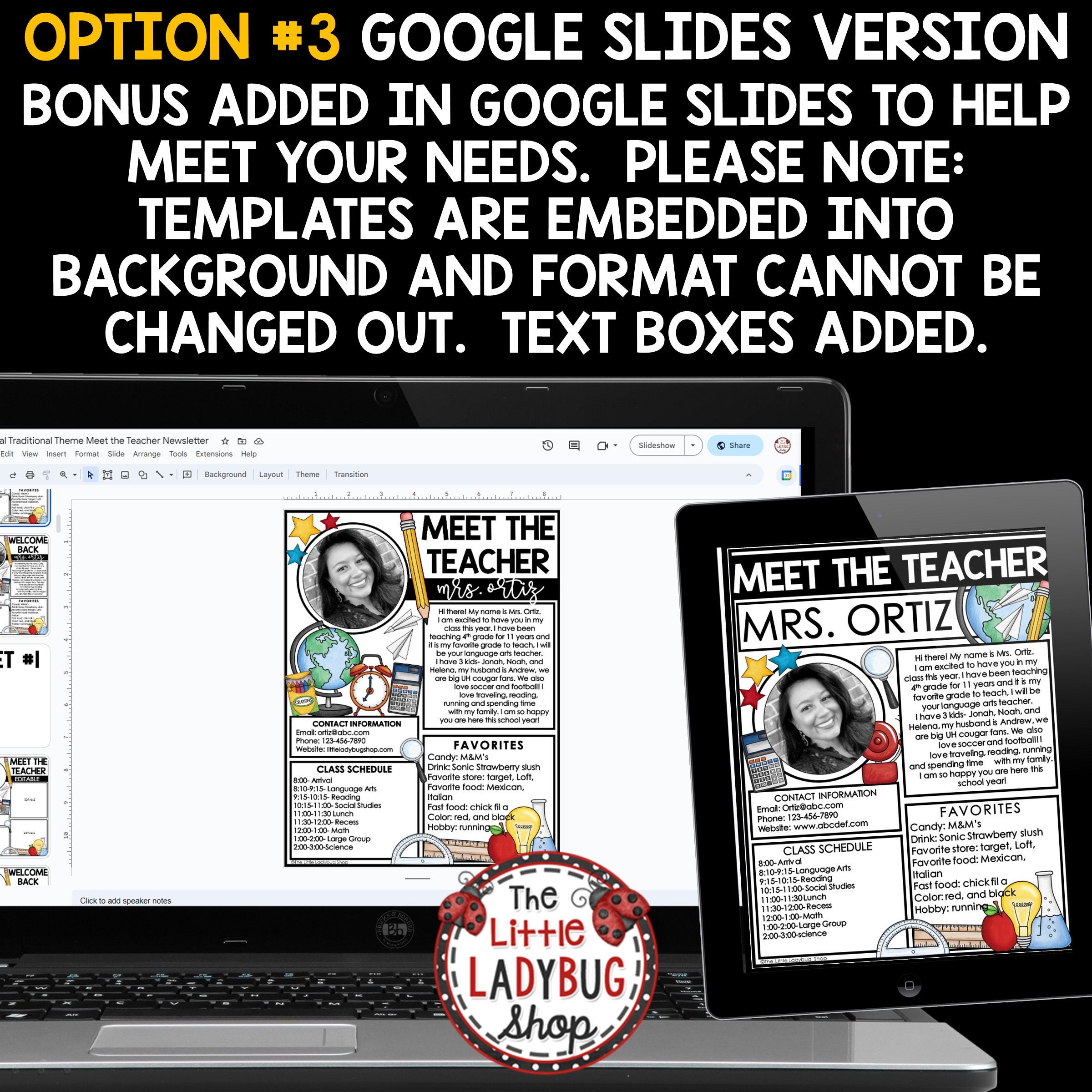 Meet the Teacher Template | Newsletter Template for School | Teacher ...