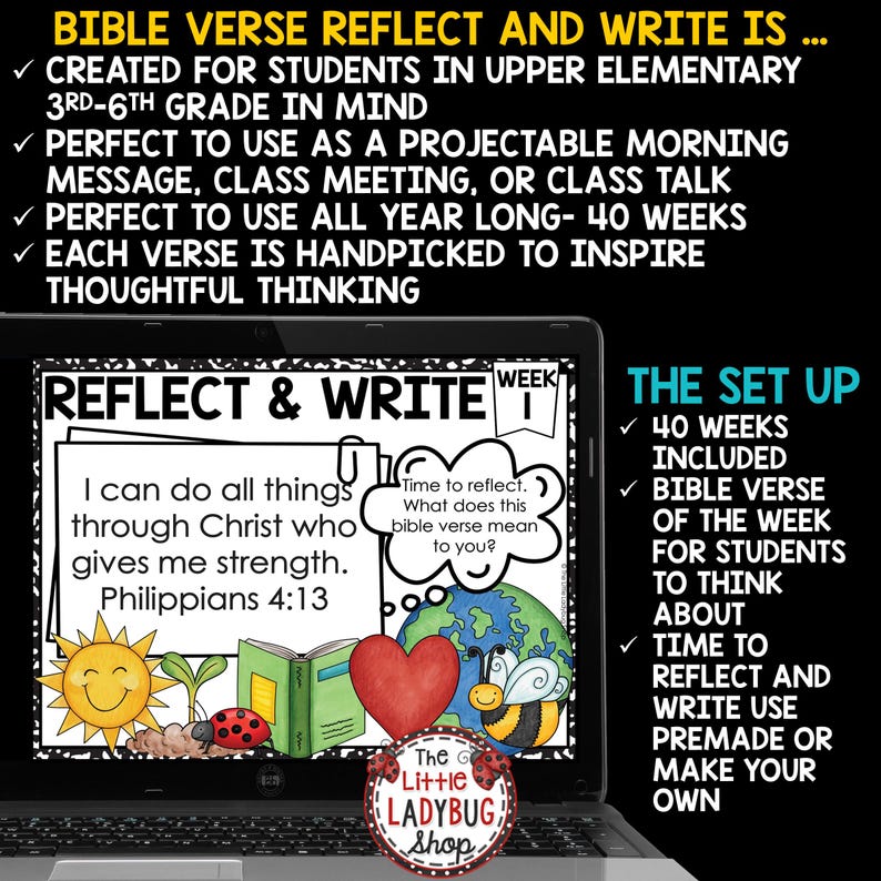 Kids Bible Lessons | Bible Verse of the Week | Bible Reflection ...